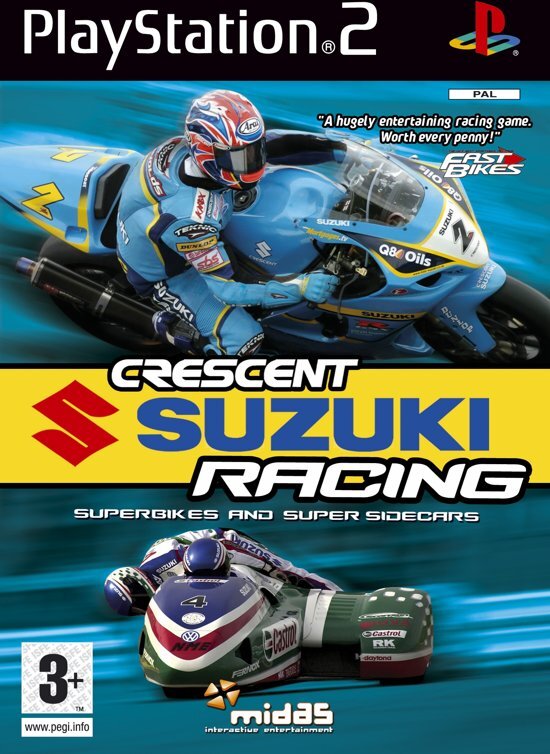 Midas Crescent Suzuki Racing PlayStation 2 | PLAYSTATION 2 GAME | Wij ...