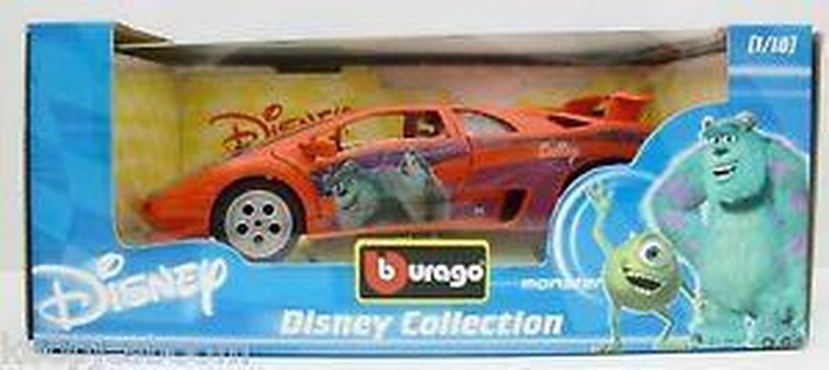 Bburago Disney Collection Lamborghini Diablo "Monsters Inc" Oranje 1/18 ...