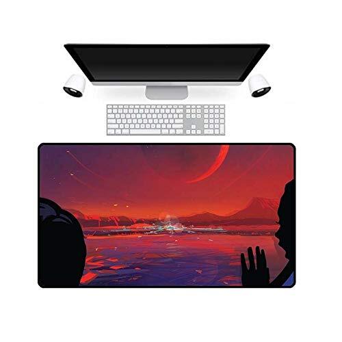 DHSBD Landschapspatroon Muismat Groot Xxl Antislip Rubberen Gaming ...