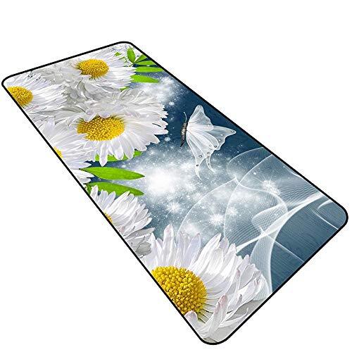 DHSBD Witte Vlinder Print Muismat Pc Game Muismat Familie Computer ...