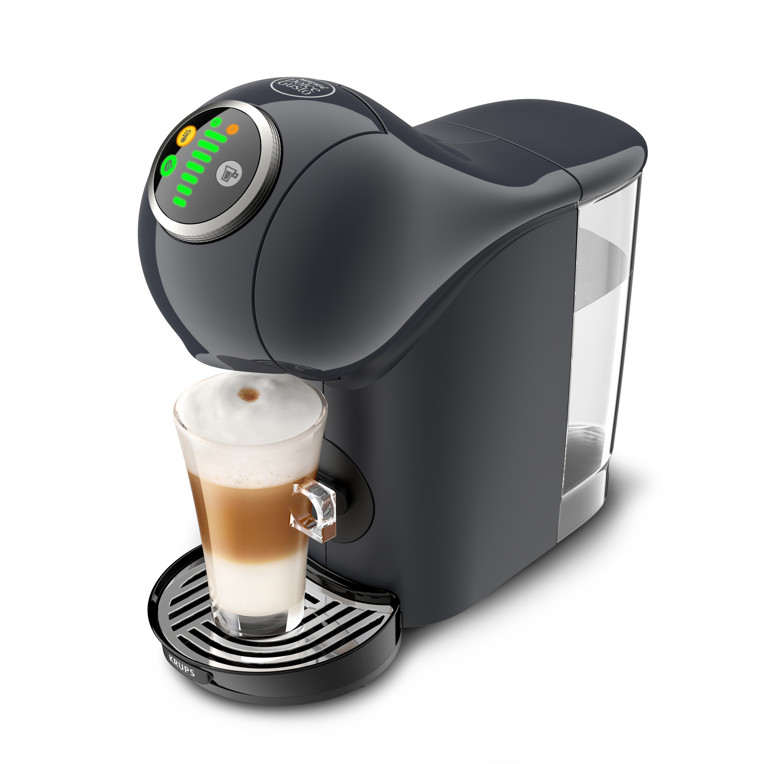 Krups Genio S Plus automatische koffiemachine KP340B grijs ...