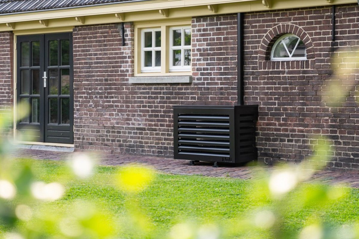 Universeel merk Airco ombouw staande airco-unit Airco cover Aluminium ...