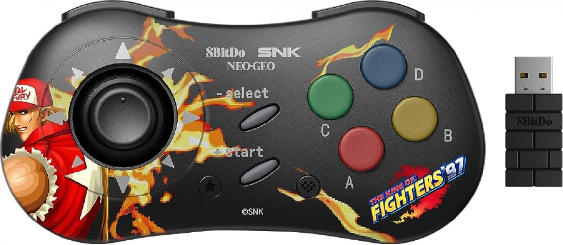 8Bitdo 8BitDo x SNK Neo Geo Wireless Controller - Terry Bogard | OVERIG ...
