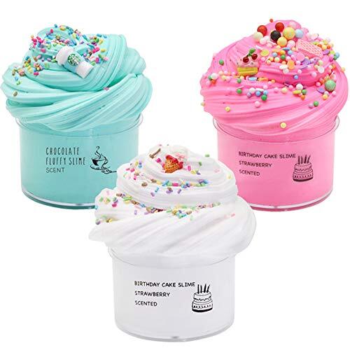 BESTTY Ultra Light Slime, BESTZY Toy Geurende Slime, Geurende DIY Licht ...