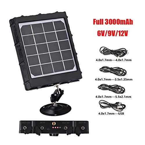 WYGBMZL Camera Zonnepaneel Parcamera zonnepaneel WG3000 Trailcamera's ...