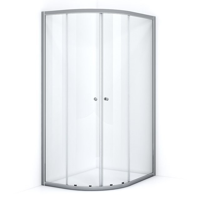 Maxaro Douchecabine Ruby Allure 120x90cm Offset met Schuifdeuren ...