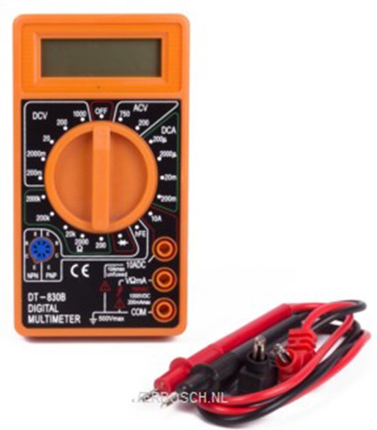 Benson Digitale Multimeter | MEET- EN ONTWERPINSTRUMENT | Wij helpen je ...