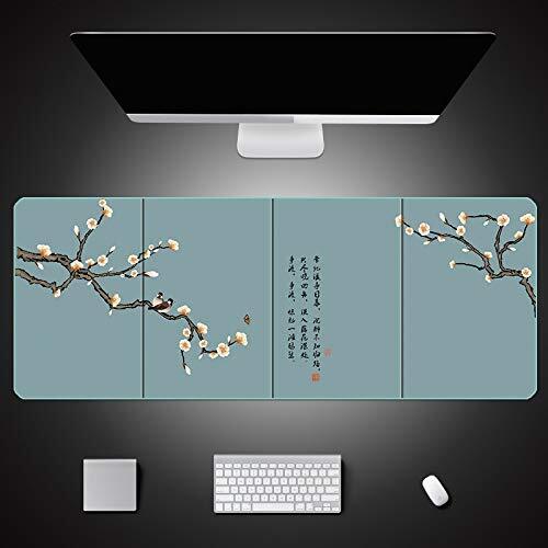 DHSBD Grote muismat Rubber Laptop Gaming Lockedge muismat Desk Pad PC ...