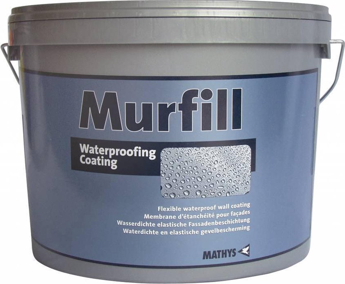 Mathys Murfill Waterproofing Coating - 1 KG (alleen in wit of lichte ...