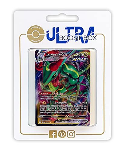 my-booster Rayquaza VMAX 111/192 Rapid Strike Full Art - Ultraboost X ...