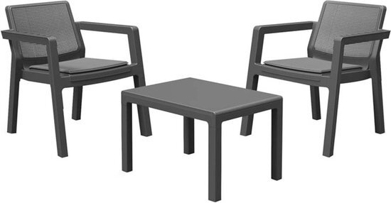 Keter "Emily" Balkonset 2-Persoons | LOUNGESET | Wij helpen je kiezen!