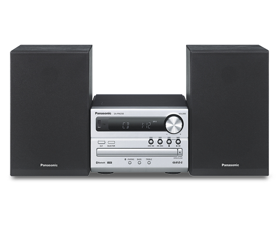 Panasonic SC-PM250 Home Audio Micro System - 20W - Silver | AUDIO ...