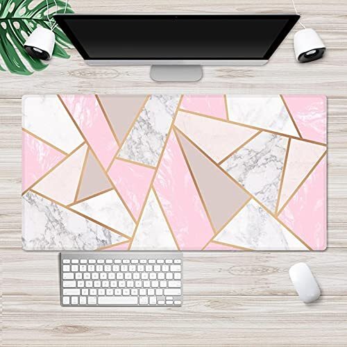 DHSBD 90X40 Cm Grote Muismat Vergrendeld Muis Mat voor Laptop Flamingo ...