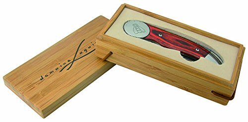 Laguiole klapmes, houten handvat, houten kist, bamboehout. Zakmessen en ...