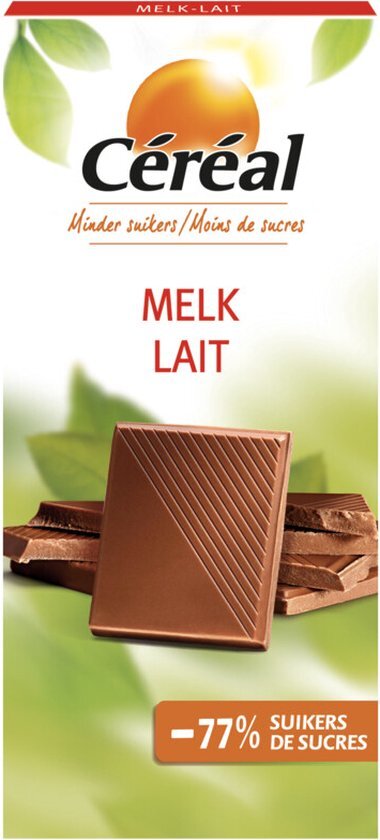 Céréal Chocoladetablet Melk 80 gr | OVERIG | Wij helpen je kiezen!