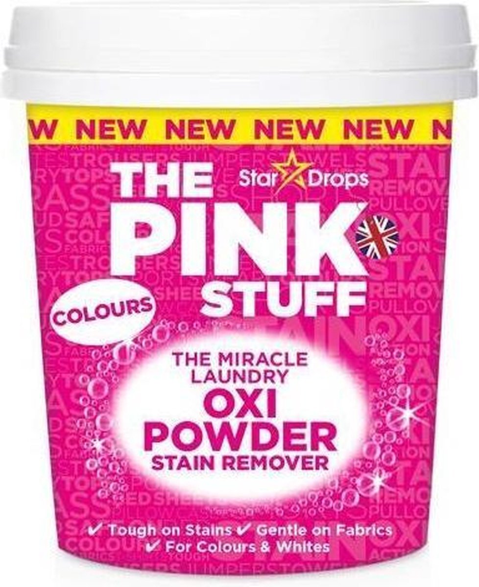 The Pink Stuff The Pink Stuff Miracle Laundry Oxi Powder Stain Remover ...