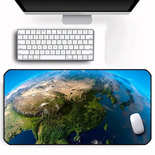 DHSBD Gaming-Muismat Pc-Computer Grote Muismat Rubberen Muismat Wereldkaart Afdrukken Muismat ...