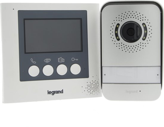 LEGRAND Video intercom 4 3 2-draads 369110 wit | DEURBEL/INTERCOM | Wij ...