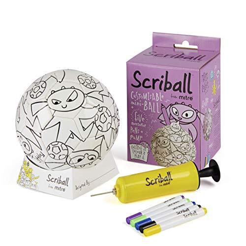 Mitre Kinderen Scriball Gepersonaliseerde Mini Voetbal met ...