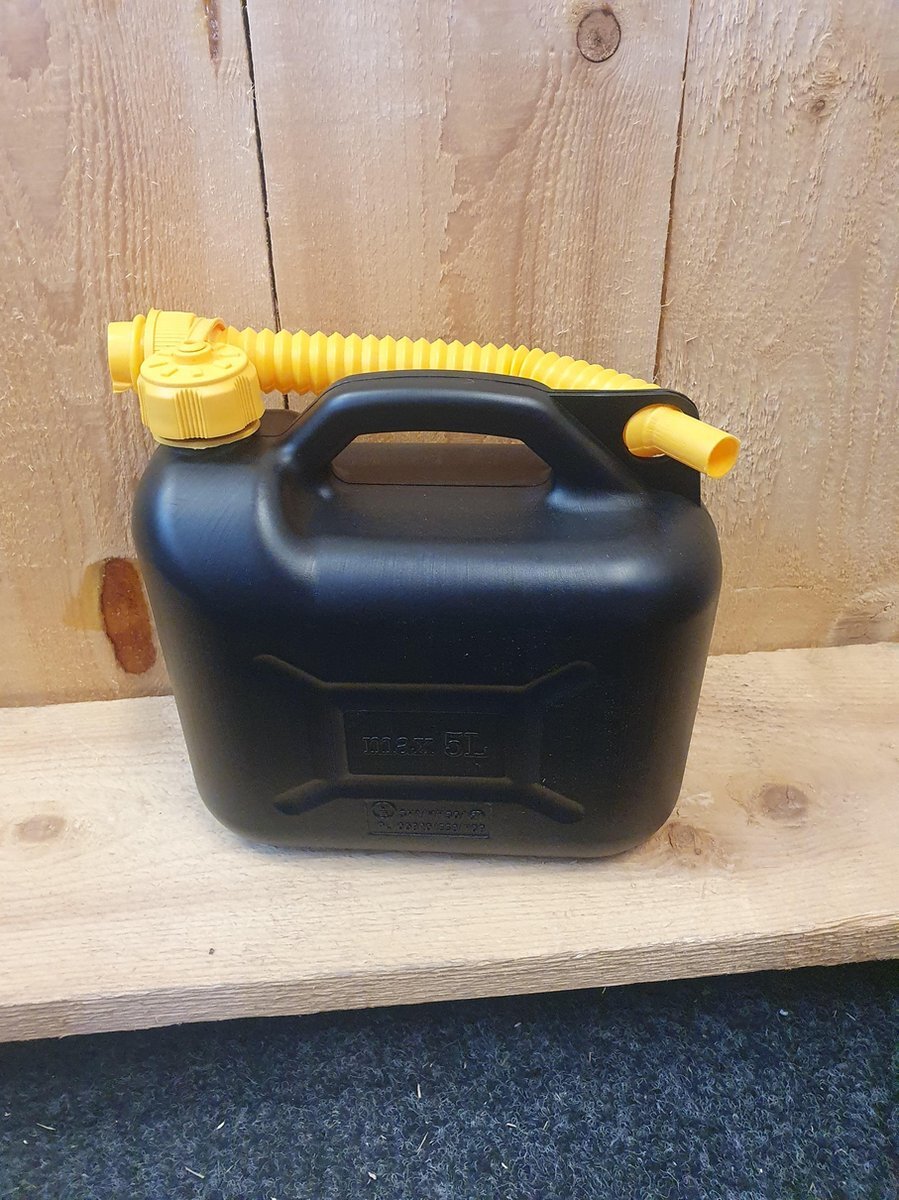 TCP Jerrycan 5 liter zwart | AUTO (OVERIG) | Wij helpen je kiezen!