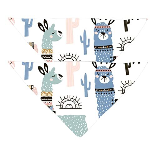 Affect Shop Alpaca Animal 2 Pack Hond Bandana Omkeerbare & Wasbare ...