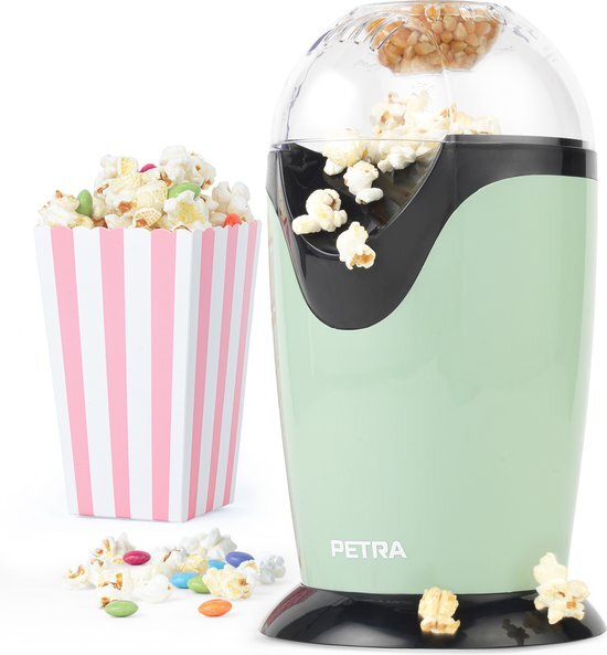 Petra Popcorn Maker - 1200W - Green - Includes Measuring Cup ...