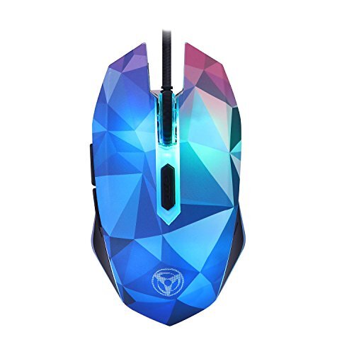 Zeerkeers Bedrade gamingmuis 6 knoppen verblinden kleur Diamond Edition ...