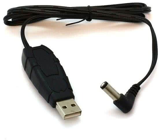 Out of the Box 5V Volt Transformator USB naar 12V Jack 5.5x2.1mm ...