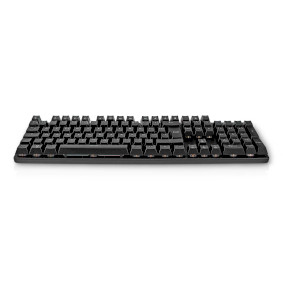 Nedis GKBDM110BKFR Gaming Keyboard - USB - AZERTY - French - Black ...