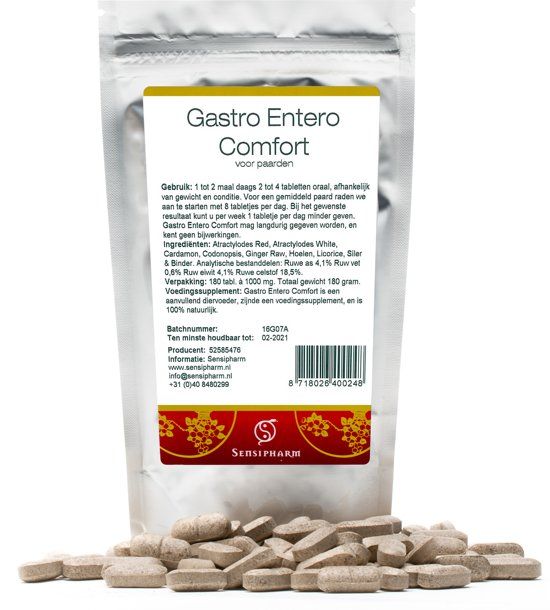 Sensipharm Gastro Entero Comfort - Paard Dierbenodigdheden kopen ...
