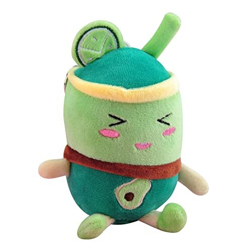 Katutude Bubble Tea sleutelhanger van pluche, Kawaii, zacht, pluche ...