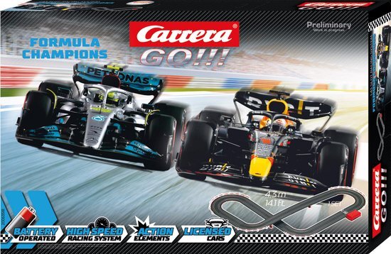 Carrera Go!!! Triple Formula World Champion Starter Set - Race Track ...