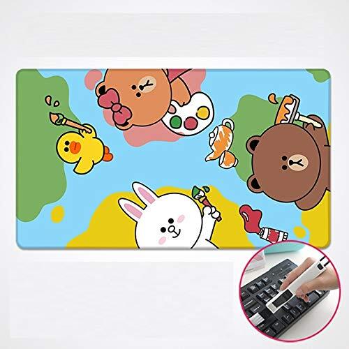 DHSBD Cartoon Beer Print Grote Gaming-Muismat 900 * 400 Mm Diy-Foto met ...