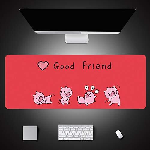 DHSBD cartoon Muismat Toetsenbord Rubber Lock Edge Notebook Muismat ...