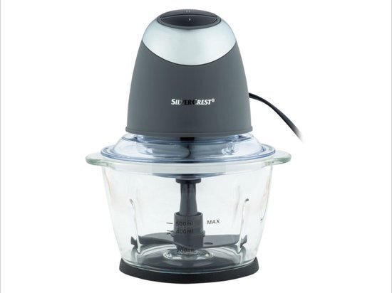 Silvercrest SILVERCREST® Multihakker Antraciet - 500W - 0.5L - Hakmolen ...