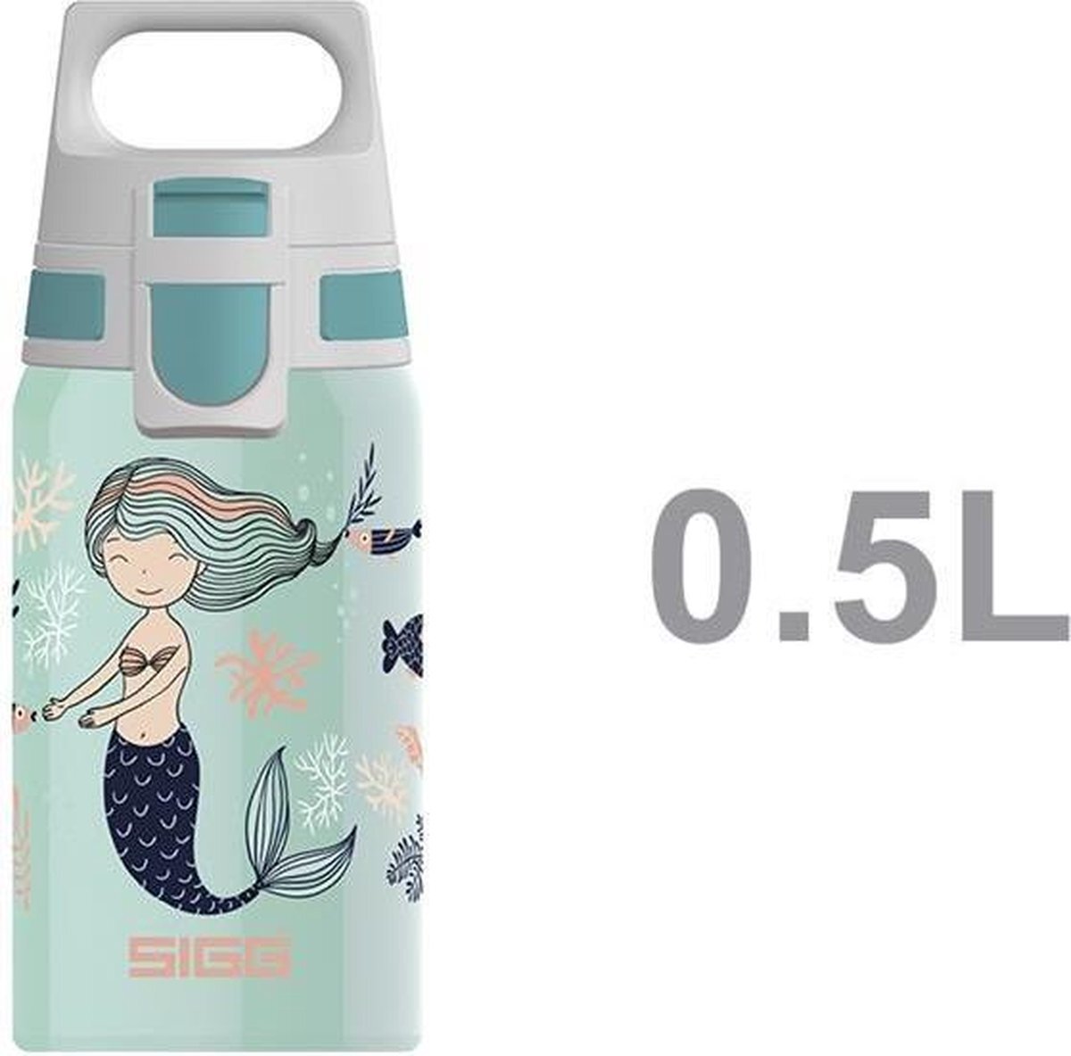 SIGG Kids Shield One Drinkfles Atlantis 0,5 L | BIDON | Wij helpen je ...