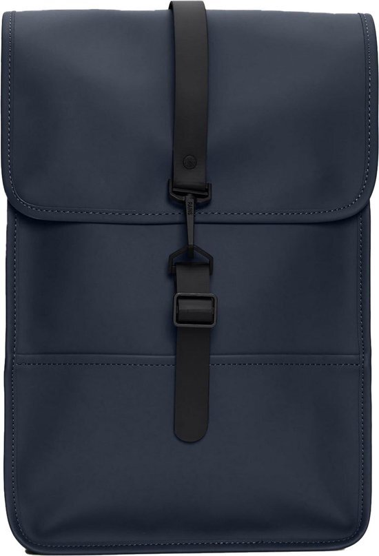 Rains Mini W3 rugzak met 15 inch laptopvak en waterafstotende coating ...
