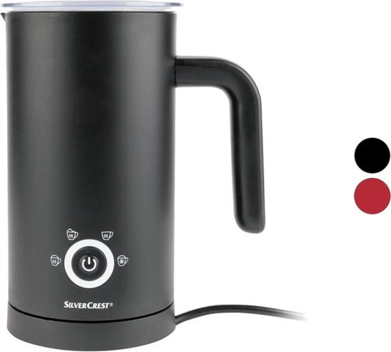 SilverCrest Elektrische melkschuimer - 500W - 300ml - Zwart - 4 ...