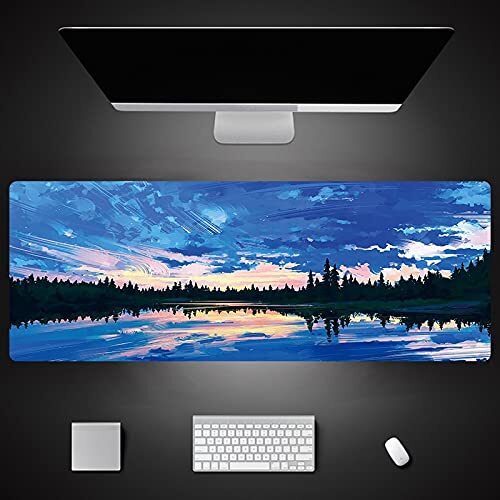 DHSBD Landschapsdruk Computer Laptop Toetsenbord Muismat Xxl Grote ...