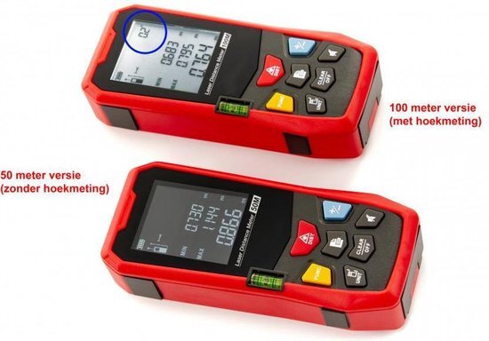 HBM PROFI 100 meter laser afstandsmeter | MEET- EN ONTWERPINSTRUMENT | Wij helpen je kiezen!