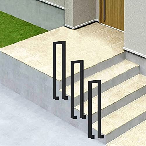Liyadolaam Trapleuning voor buitentrappen zijwanden, veranda handrail ...