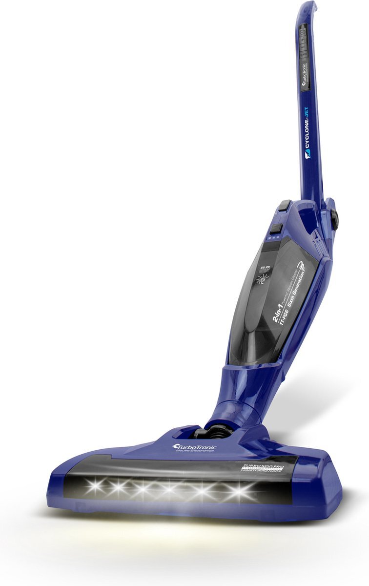 TurboTronic FG6 Steelstofzuiger met Flexibele Arm en Kruimeldief ...