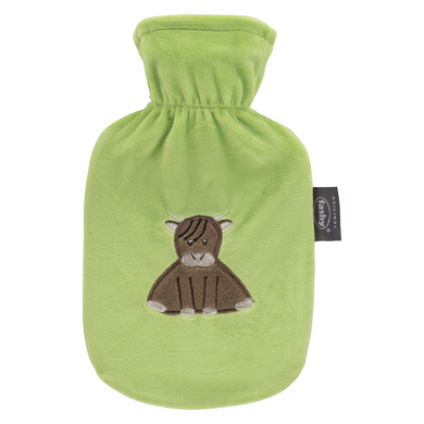 Fashy fashy ® Warmwaterkruik 0,8L met deksel, waterbuffel groen ...