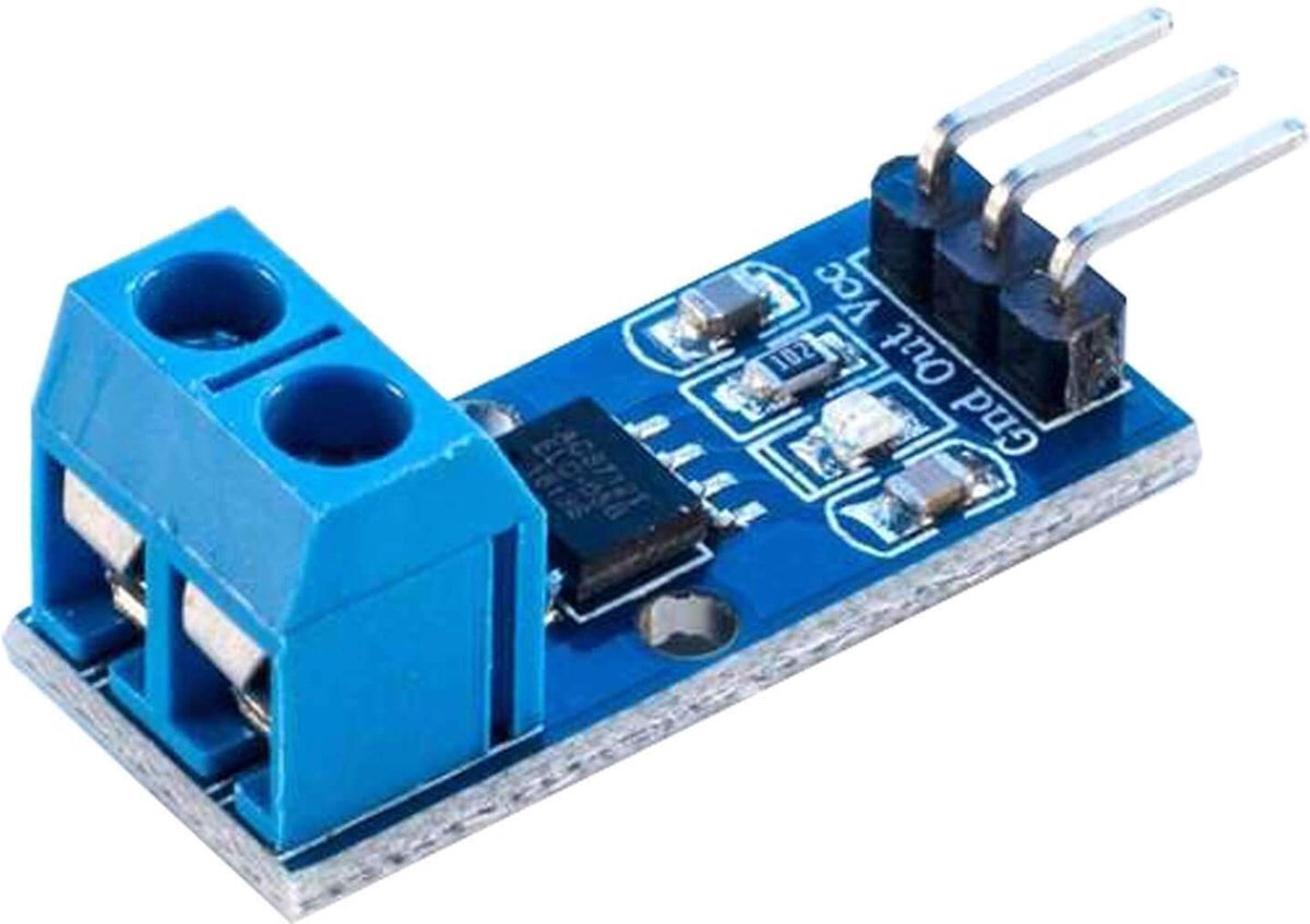 AZ Delivery ACS712 Huidige Sensor 5A Meetbereikmodule Huidige Sensor ...