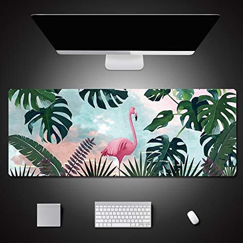 DHSBD Muismat Flamingo patroon Gaming XXL Mousepad Antislip ...