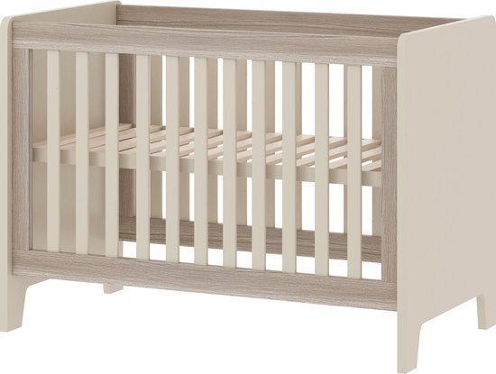 Cabino Babybed / Ledikant Mick verstelbare bodem 60x120 cm - Clay & Oak ...