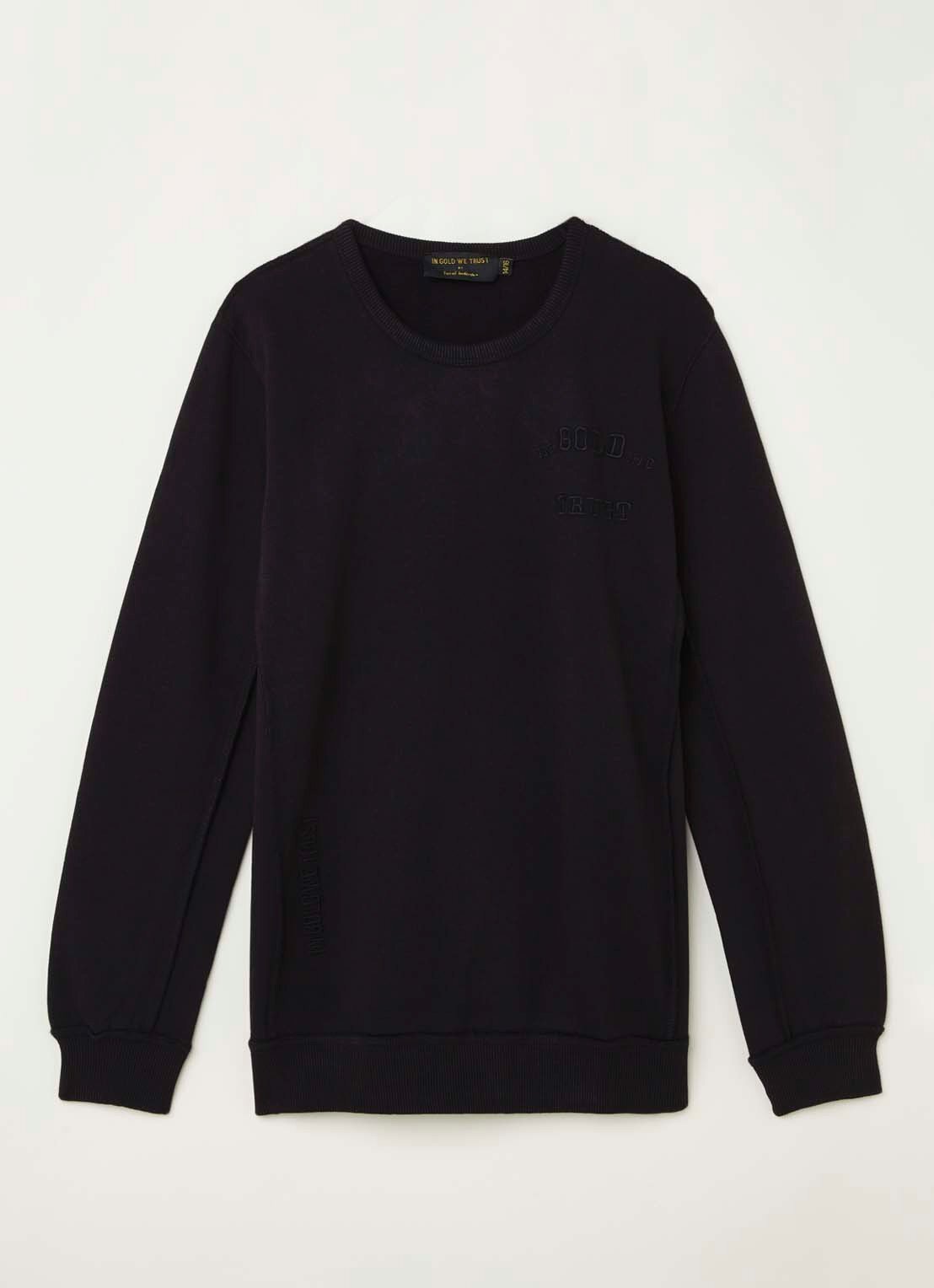 In Gold We Trust The Reakwon sweater met backprint en logo | FASHION ...