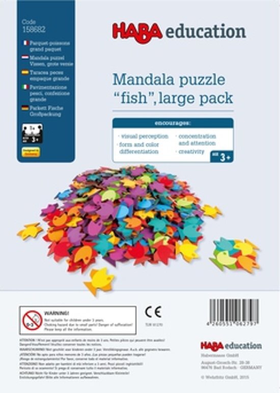 HABA Education - Mandala Puzzle Fish Speelgoed&toys kopen? | Kieskeurig ...