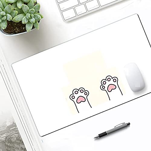 DHSBD Leuke Cartoon Print Muismat Laptop Bureau Mat Muismat Gaming ...