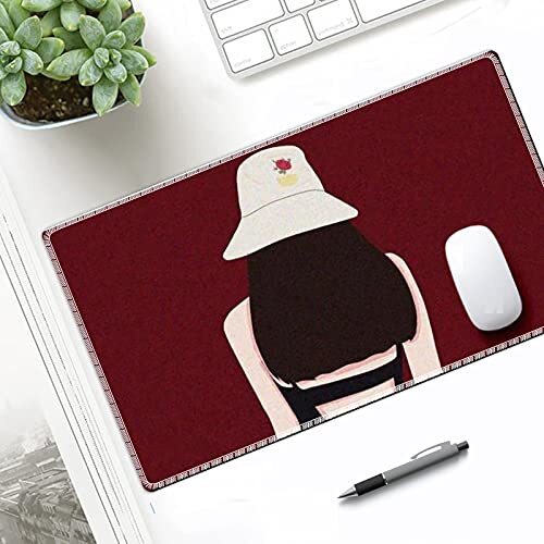 DHSBD Leuke Cartoon Print Computer Muismat Gaming Grote Xxl Muis Tapijt ...